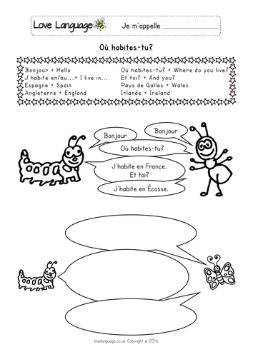 Countries in French - Where I Live Bundle | Teaching Resources