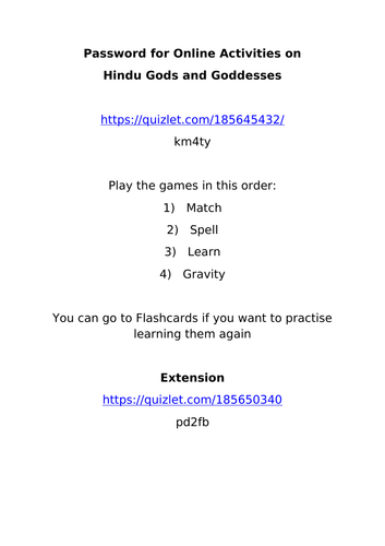 Hindu Gods and Goddesses KS1 Lesson Plan, PowerPoint, Games and ...