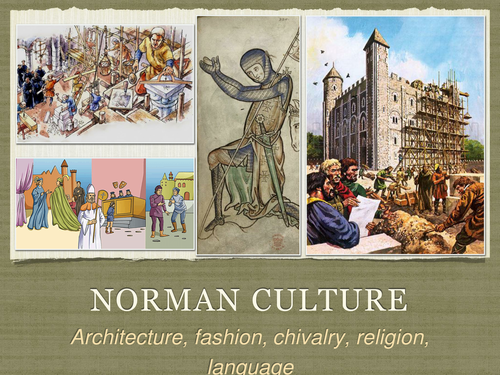 GCSE History Norman Culture in England | Teaching Resources