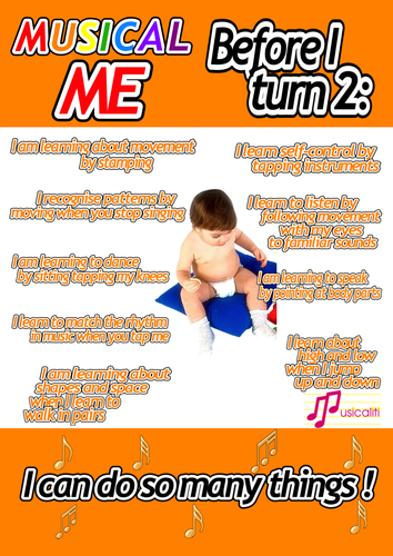 Musical ME from BIRTH to SEVEN | Teaching Resources