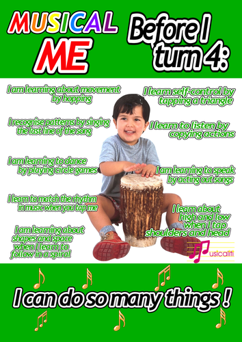 Musical ME from BIRTH to SEVEN | Teaching Resources
