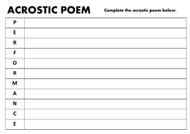 PERFORMANCE POETRY TEACHING RESOURCES KEY STAGE 1-2 THE MAGIC BOX POEM ...