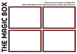 PERFORMANCE POETRY TEACHING RESOURCES KEY STAGE 1-2 THE MAGIC BOX POEM ...