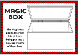 PERFORMANCE POETRY TEACHING RESOURCES KEY STAGE 1-2 THE MAGIC BOX POEM ...