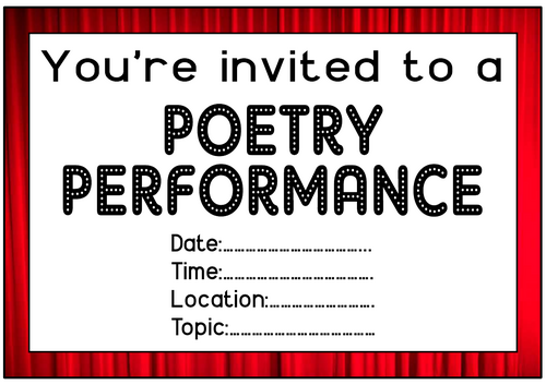 PERFORMANCE POETRY TEACHING RESOURCES KEY STAGE 1-2 THE MAGIC BOX POEM ...