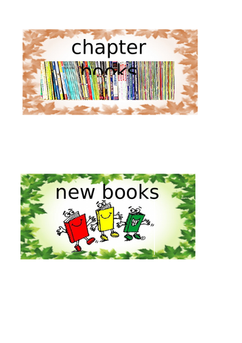 All You Need to Set up a Primary Library - Classification Key, Labels ...