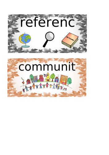 All You Need to Set up a Primary Library - Classification Key, Labels ...