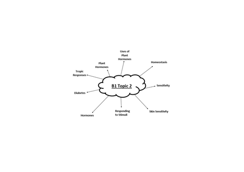 B1 Revision Mind Maps (Edexcel) | Teaching Resources