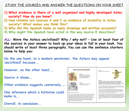 Aztecs | Teaching Resources