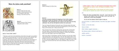 Aztecs | Teaching Resources