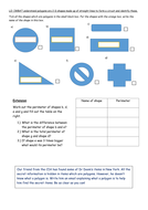 Geometry 1 Y3 - Unit of work - Polygons, classifying and producing 2-D ...