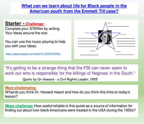 Black History | Teaching Resources