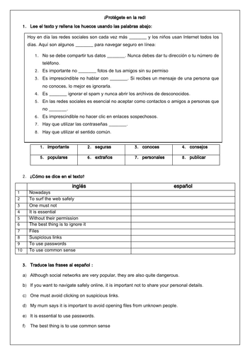 Spanish TV, Internet, Social Media Bundle - la tele, la tecnología, las ...