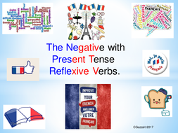 The Negative of French Present Tense Verbs. | Teaching Resources