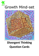 Growth Mindset - Divergent Thinking Skills Questions. | Teaching Resources