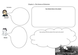 Sign of Four Chapter 1 summary sheet and lesson | Teaching Resources