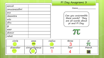 Pi Day Puzzle Pack | Teaching Resources