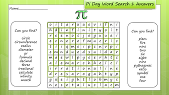 Pi Day Puzzle Pack | Teaching Resources