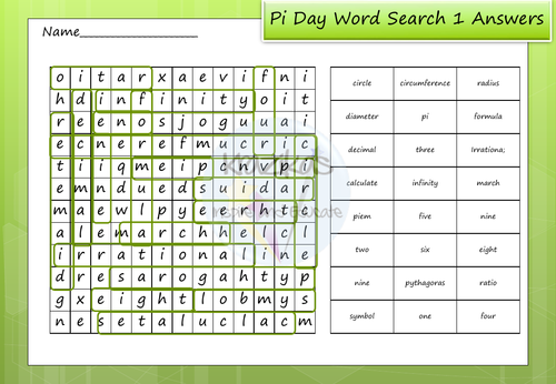 Pi Day Puzzle Pack | Teaching Resources