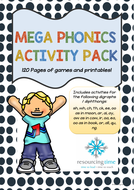 Mega Phonics Activity Pack | Teaching Resources