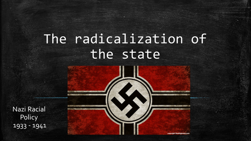 Nazi radicalisation. Persecution in Nazi Germany Holocaust | Teaching ...
