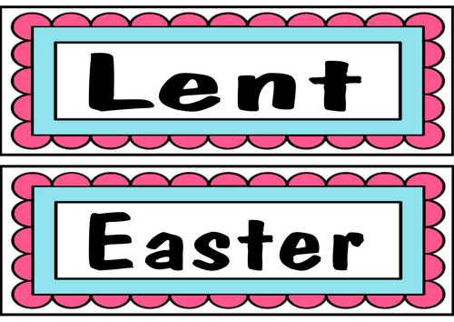 EASTER HOLY WEEK TEACHING RESOURCES EYFS KS 1-2 CHRISTIAN FESTIVAL ...