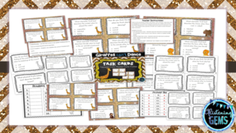 Giraffes Can't Dance Task Cards - Multiple Choice | Teaching Resources