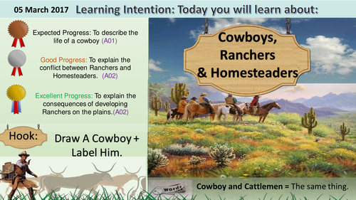 The American West Edexcel GCSE 1-9. | Teaching Resources