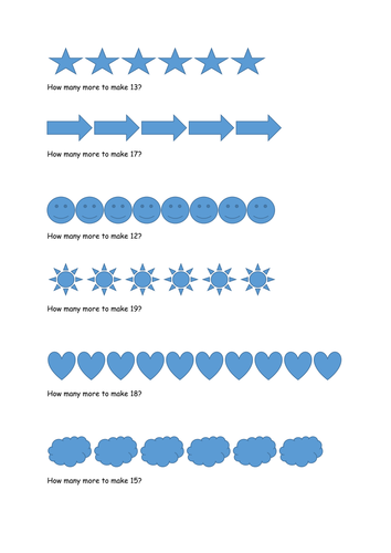 Number problems with pictures Addition- Year 1 objective | Teaching ...