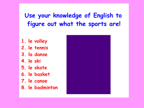 BUNDLE - Hobbies and Sport full introduction pack | Teaching Resources