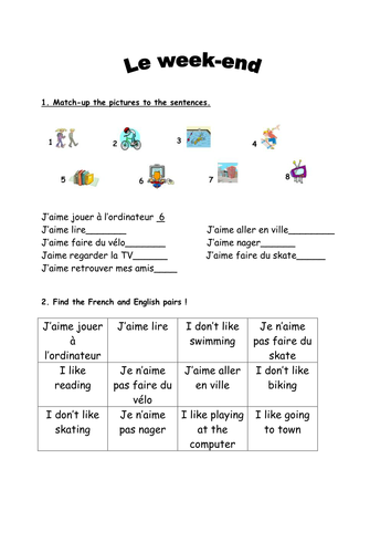 BUNDLE - Hobbies and Sport full introduction pack | Teaching Resources