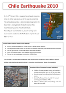 New AQA: Lesson 4 Effects of an Earthquake - comparing Chile and Nepal ...