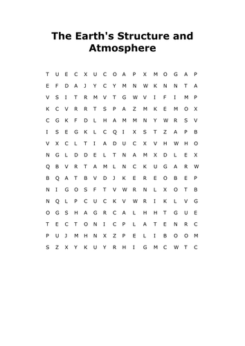 Revision Lesson AQA C1.7 Earth Chemistry | Teaching Resources