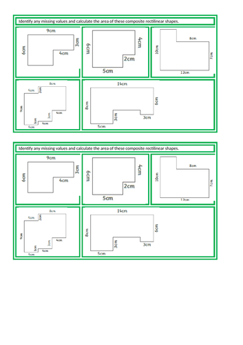Area of rectangles and squares Lesson Pack x 3 - Plans, presentation ...