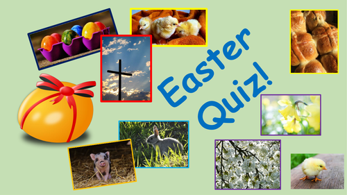 Easter Quiz - 60 questions | Teaching Resources