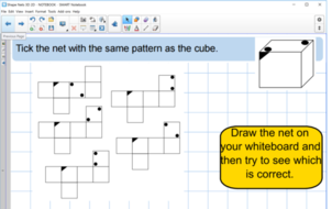 Nets - 3D shapes represented by 2D shapes - Geometry - ks2 year 5 & 6 ...