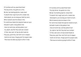 Romeo and Juliet - Sonnets in Act 1 scene 5 | Teaching Resources