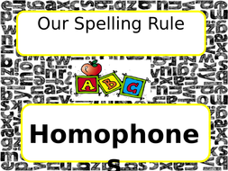 Year 6 spelling revision - homophones | Teaching Resources