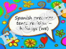 FUN ACTIVITY! Past holidays - Spanish preterite tense reading, writing ...