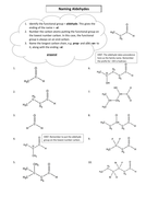 AS Chemistry Nomenclature - Naming Aldehydes and Ketones worksheets ...