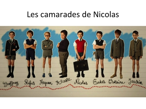 GCSE French School topic - Le Petit Nicolas | Teaching Resources