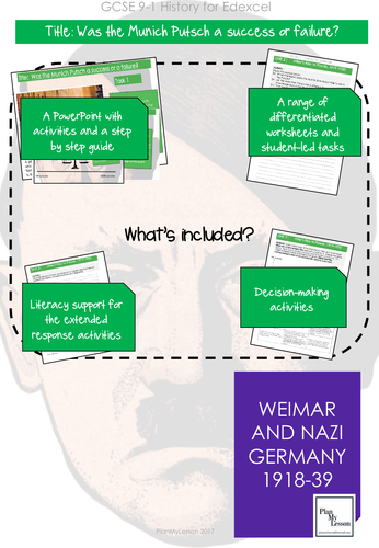 Edexcel GCSE Weimar & Nazi Germany, 1918-1939. L17: was the Munich ...
