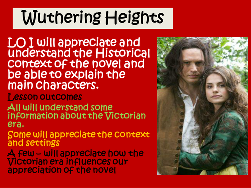 Wuthering Heights for GCSE English Literature | Teaching Resources