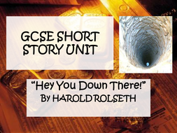 KS3 Lesson based upon the short story "Hey you Down There!" | Teaching ...