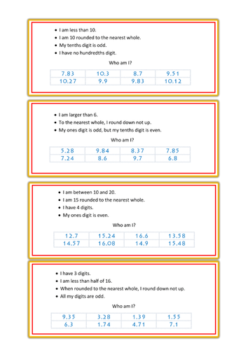 Mastery in maths year 5 Rounding decimals fluency reasoning and problem ...