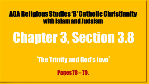 The Trinity in the Bible (27 slides). | Teaching Resources