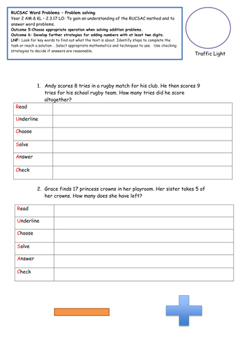 Maths Problem Solving Year 2, 3, 4 | Teaching Resources