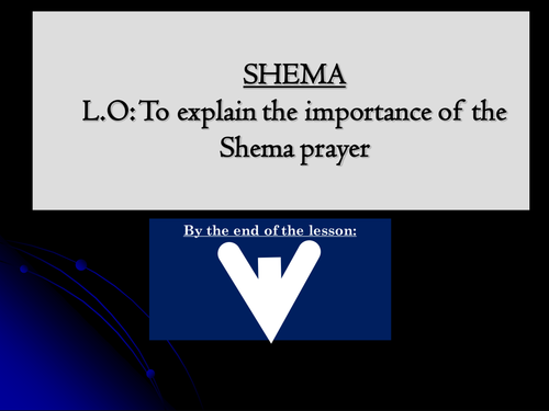 The Shema | Teaching Resources