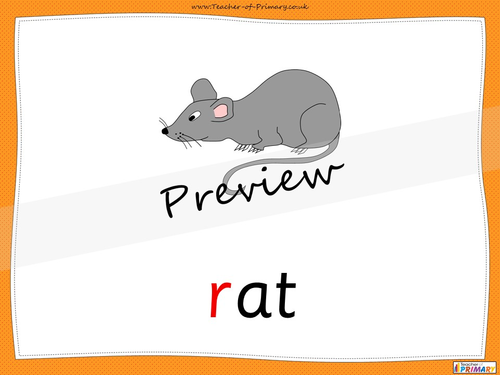 The Letter 'r' - EYFS | Teaching Resources