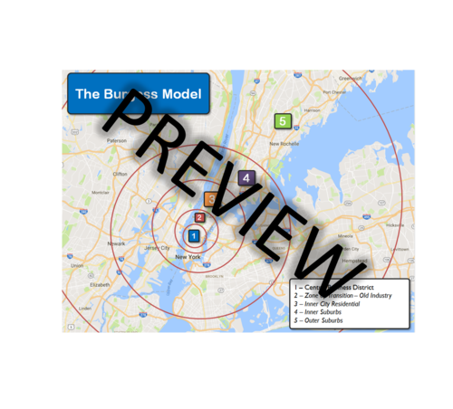 ED-Excel B: Urban World 1 - Urban Change & The Burgess Model - GCSE ...